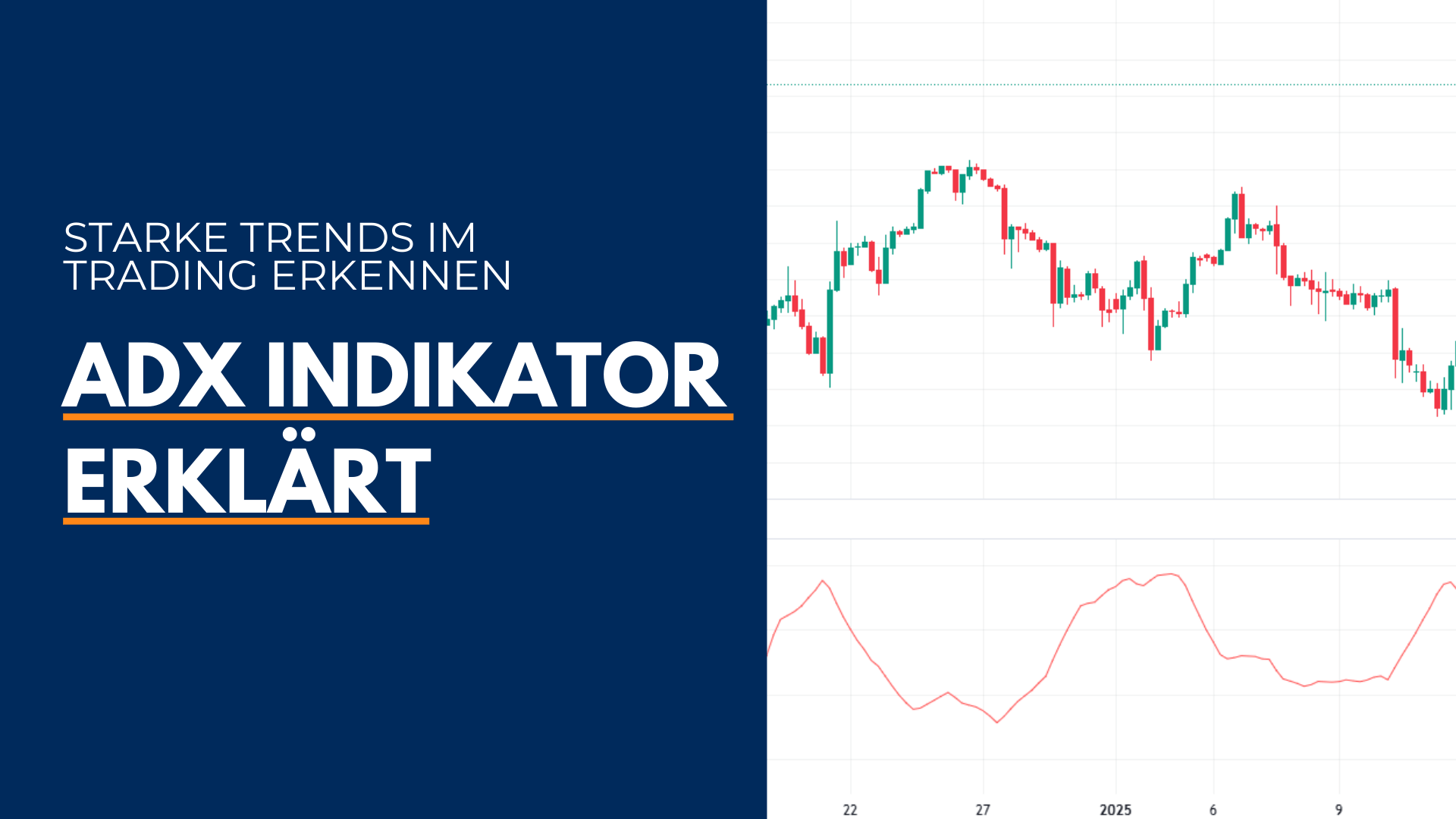 ADX Indikator erklärt: Starke Trends im Trading erkennen